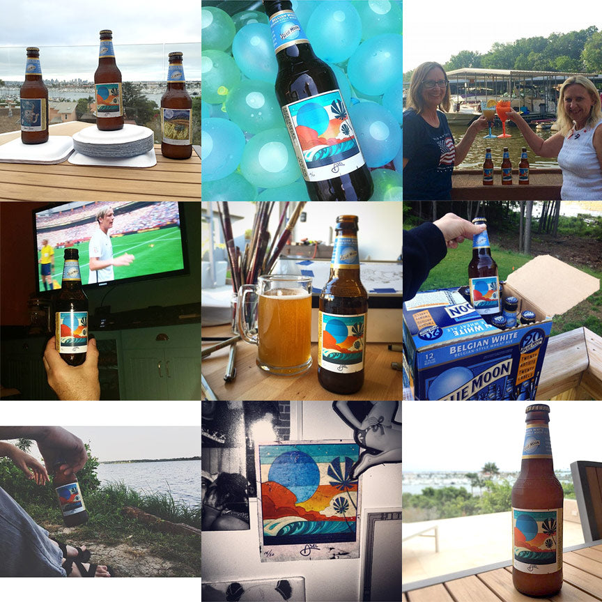 Blue Moon Label Contest – Abel Arts