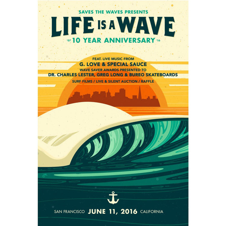Life Is A Wave / 10th Anniversary – Abel Arts