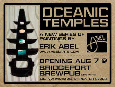 OCEANIC TEMPLES @ Bridgeport Brewpub | Aug 7th – Abel Arts