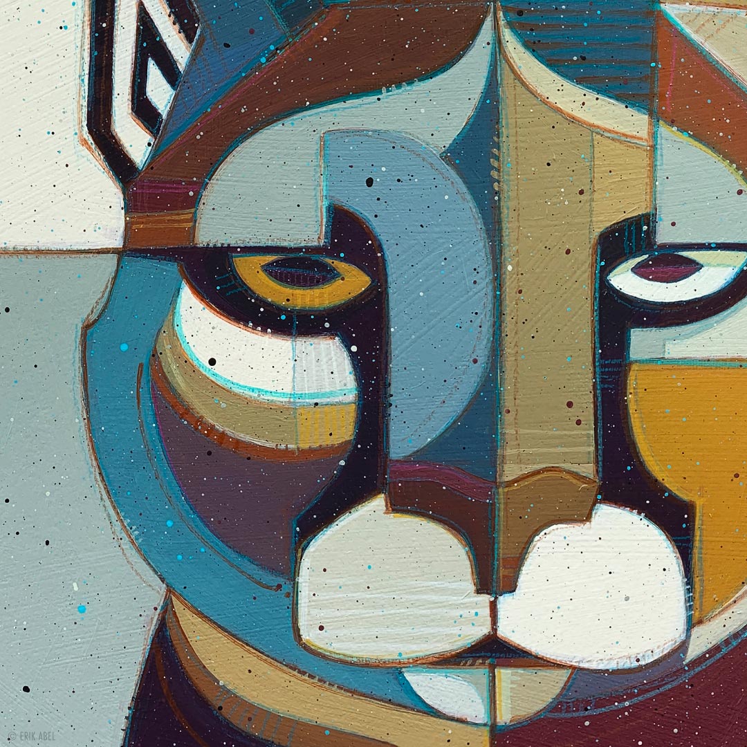 Modern Animal Art Prints by Artist Erik Abel | Abel Arts