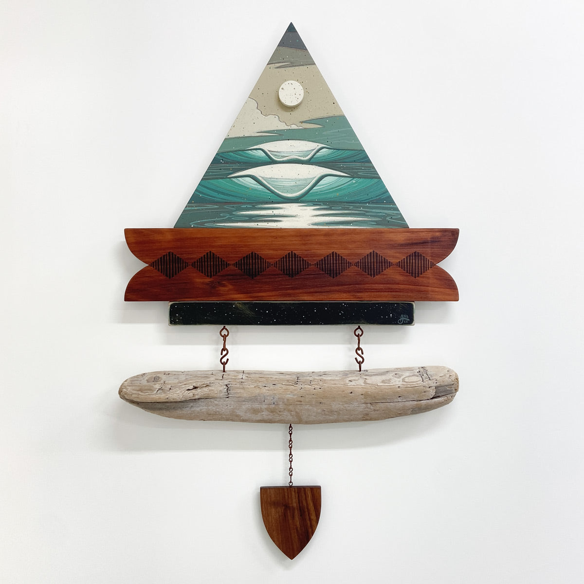 "Sea Shrine" 27x43, Original – Abel Arts